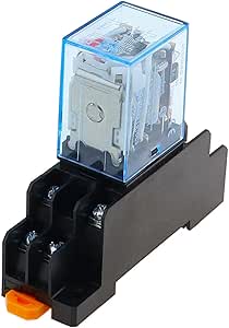 Amazon.com: 10pcs MY2NJ Relay Coil General DPDT Micro Mini Electromagnetic Relay Switch with ...