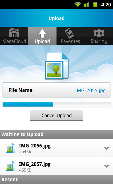 MegaCloud - App on Amazon Appstore