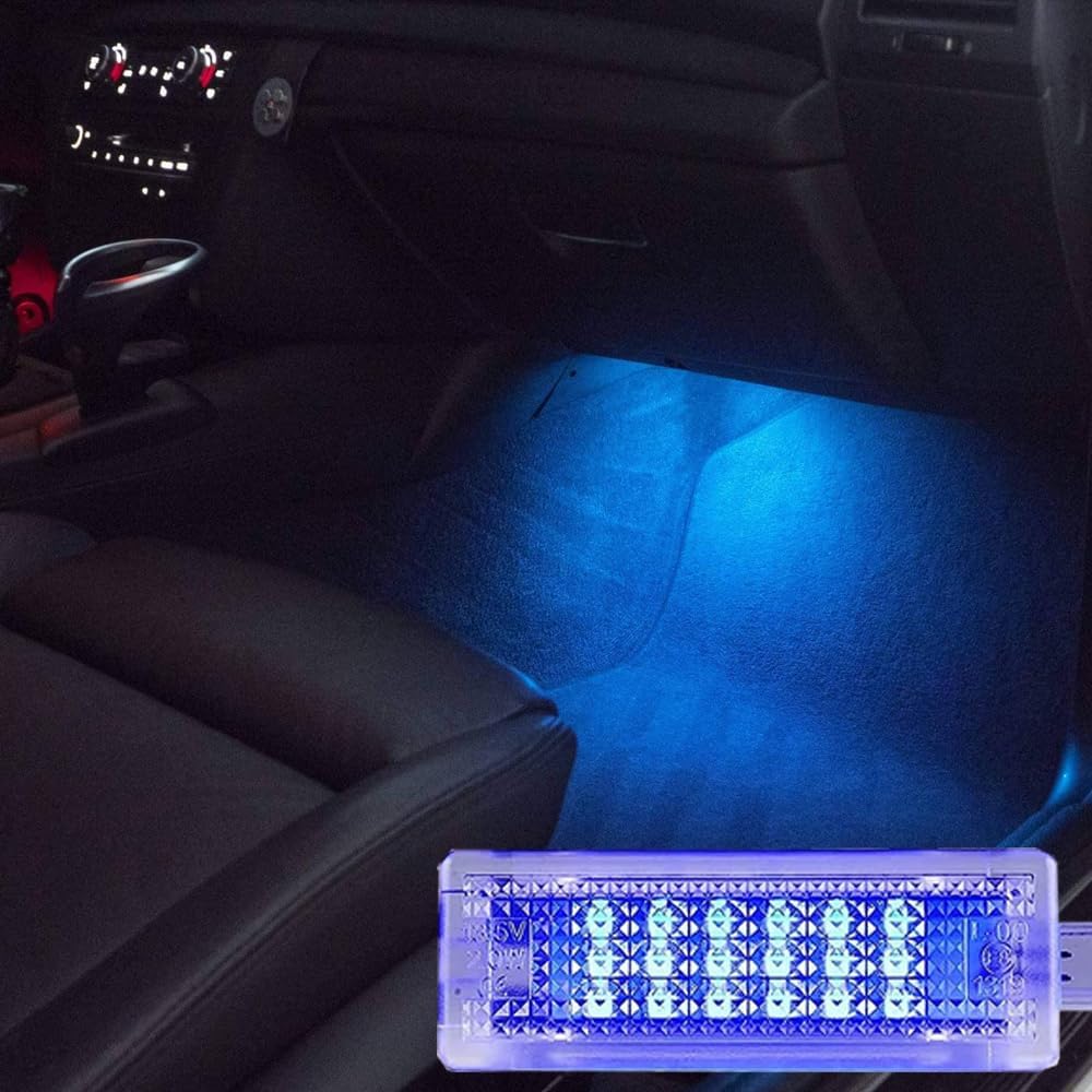 GBrite -18 SMD LED Blue Footwell Boot Lamps Replacement Under Door ...