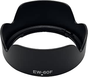 Amazon | lifactlab. EW-60F互換 花型 レンズフード バヨネット式 (Canon用 RF-S 18-150mm F3.5-6.3 IS STM等に適合) | レンズフード 通販
