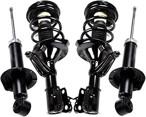 Amazon.com: Aintier Coil Spring Struts Front and Rear Pair Shock Strut ...