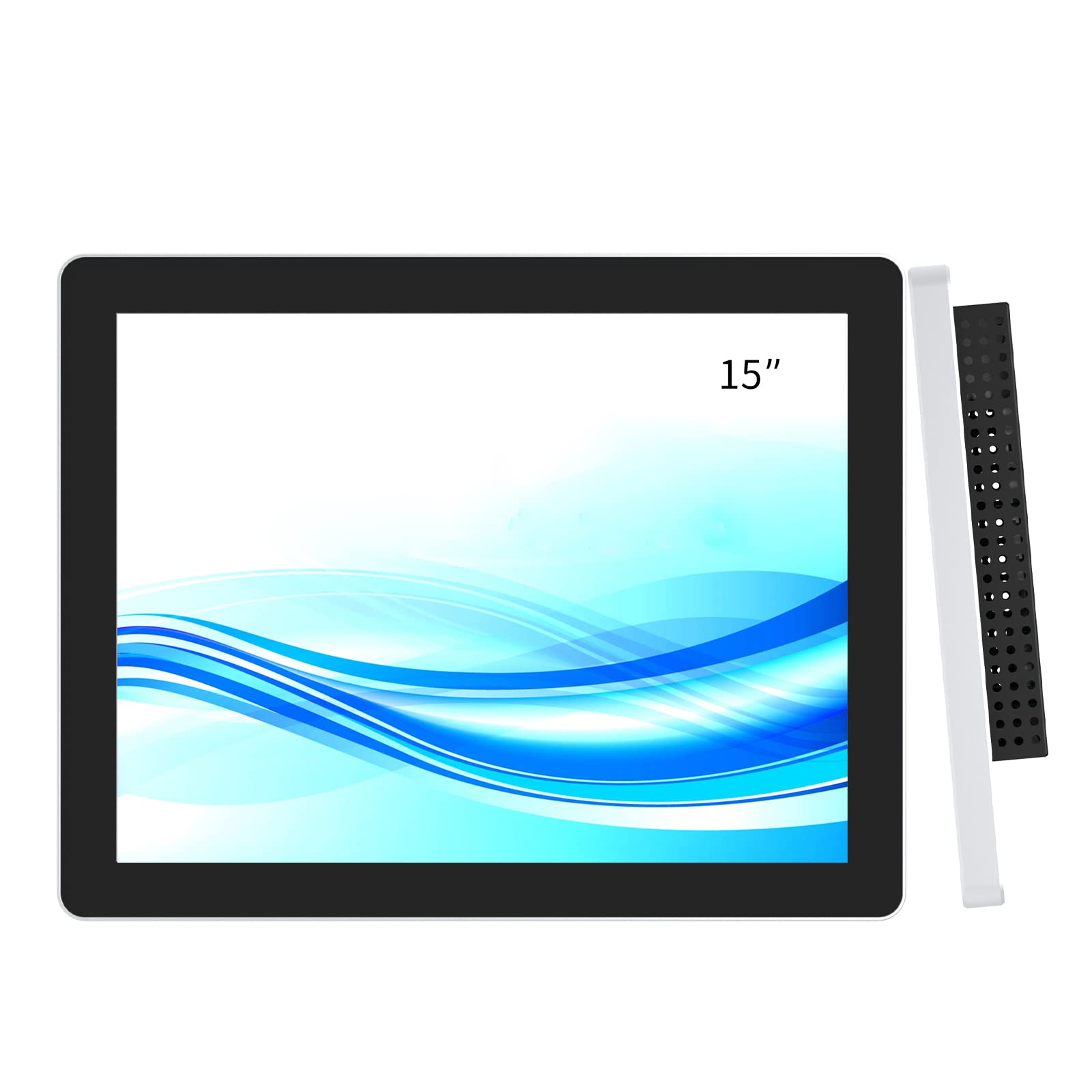 Amazon.com: GreenTouch 15 Inch Aluminum Frame Wall Touch Screen LCD ...
