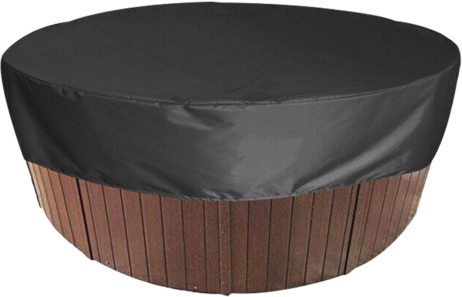 Round Hot Tub Cover - Solar Cover for Above Ground Pools, Waterproof ...