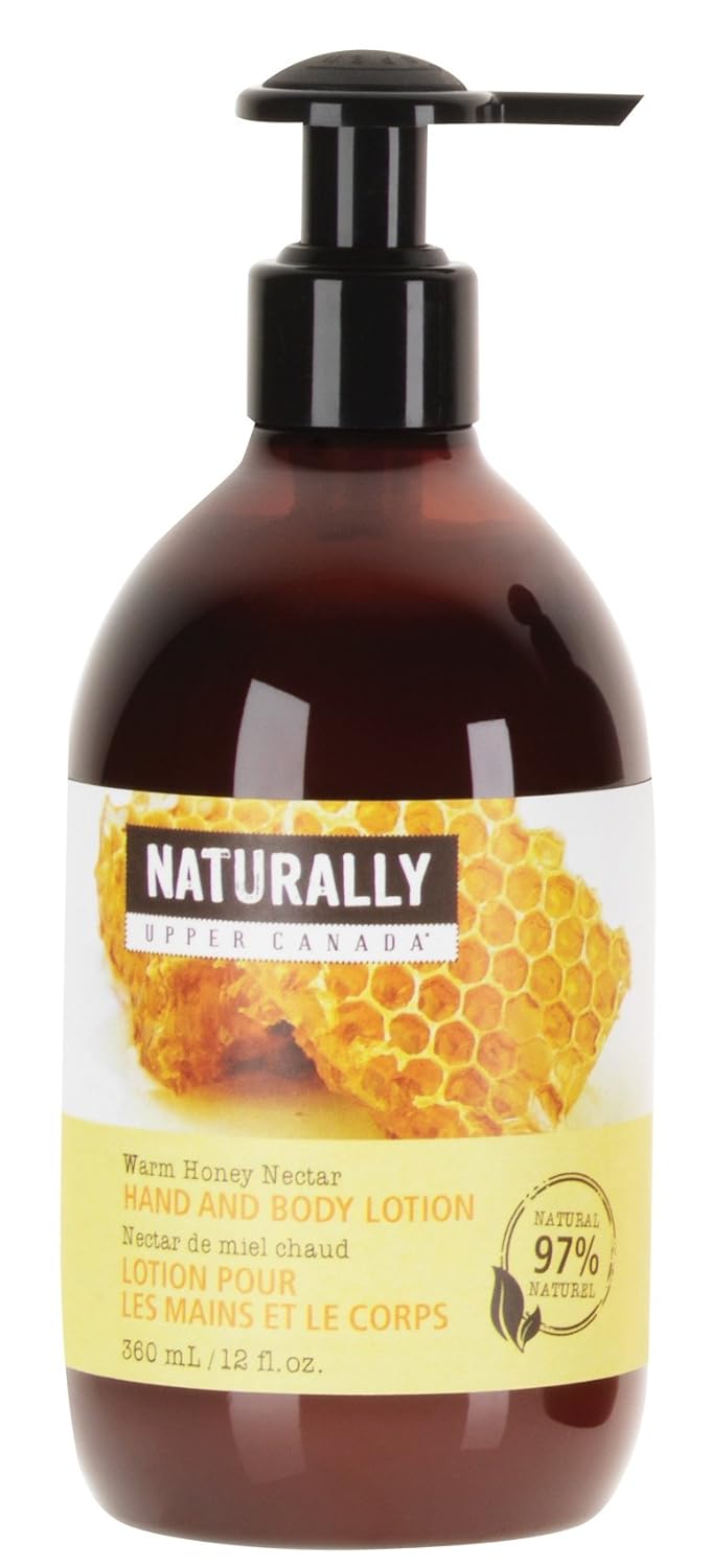 Amazon.com : Upper Canada Soap & Candle Naturally Hand and Body Lotion ...