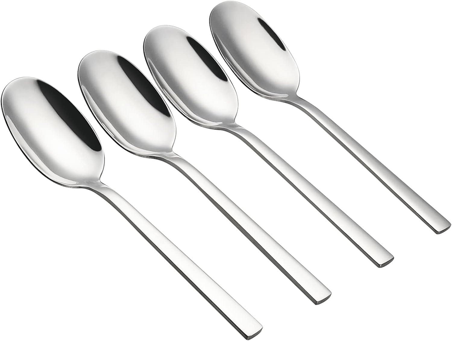 Amazon.com: Utiao 6 Pieces Buffet Serving Spoons, Large Stainless Steel ...