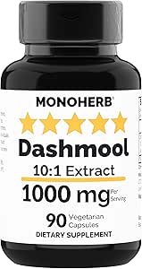 Amazon.com: MONOHERB Dashmool Extract 1000 mg - 90 Vegetarian Capsules ...