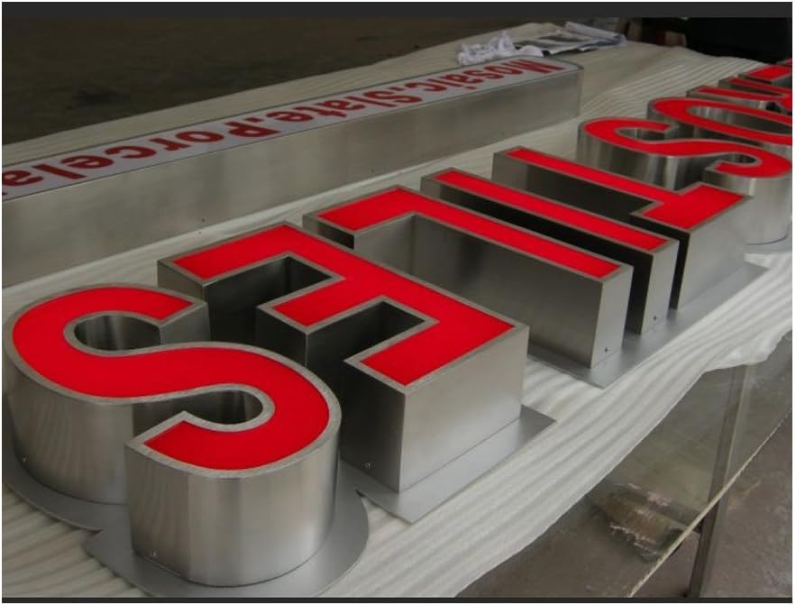 Amazon.com: Personalised Outdoor Front lit 3D Letters/Logo/Light Boxes ...