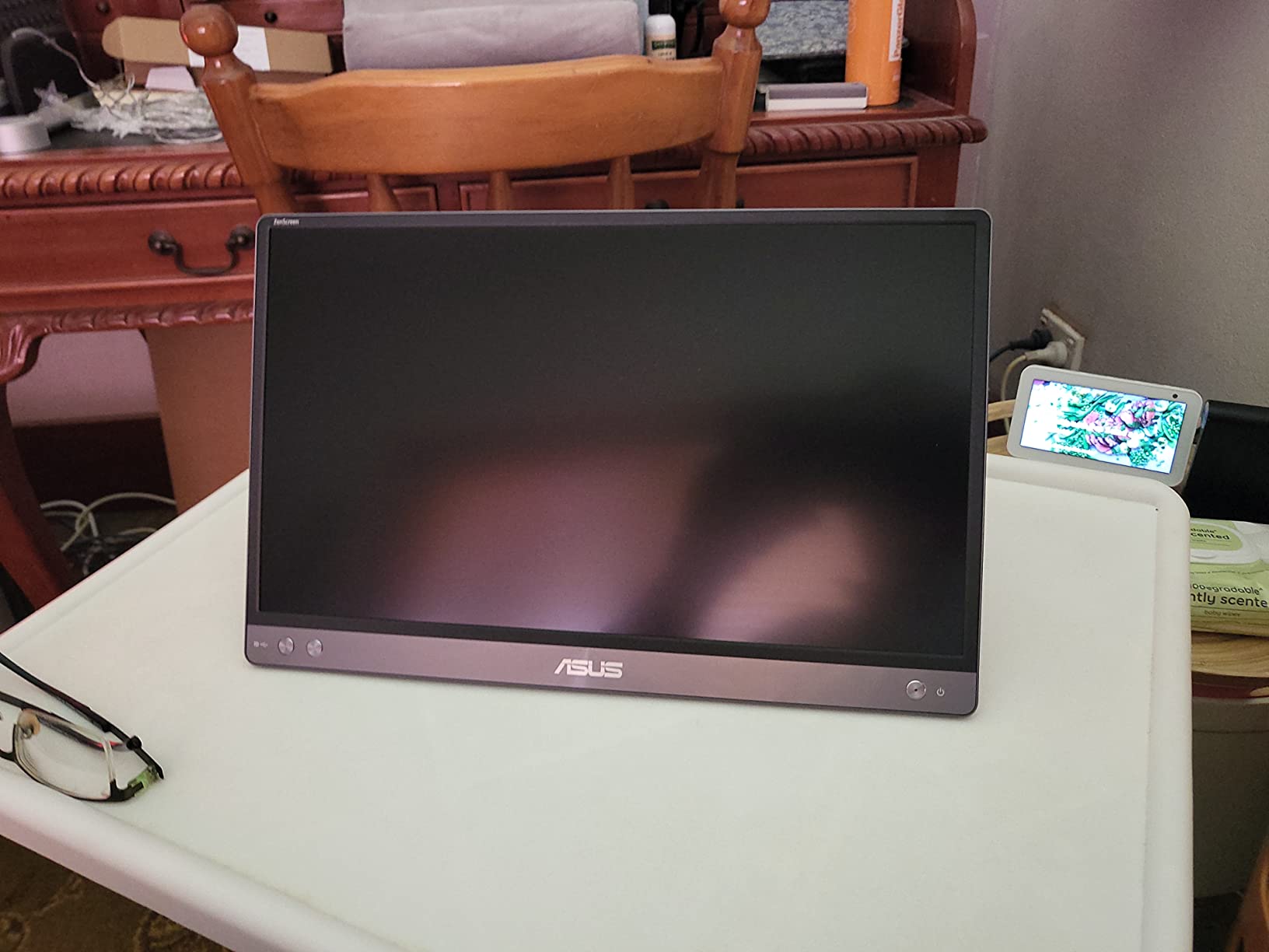 14" ASUS MB14AC ZenScreen FHD Portable USB-C Power IPS Monitor ...