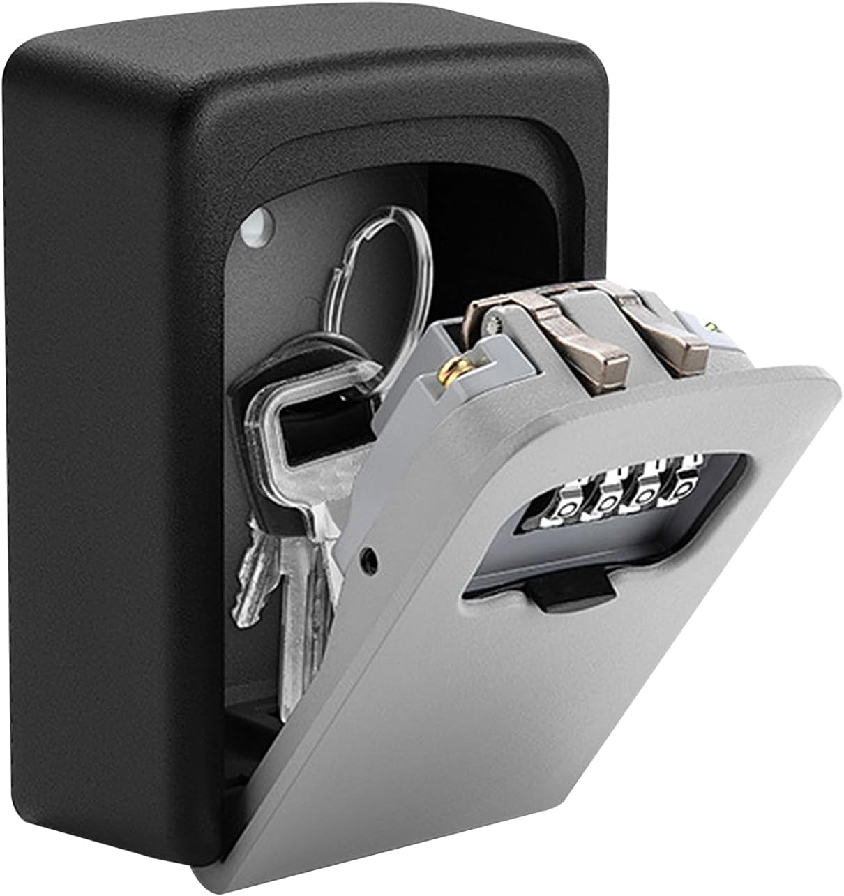 Wall Mounted Key Safe - Combination Key Safe Outdoor Key Box/Wall Mount ...