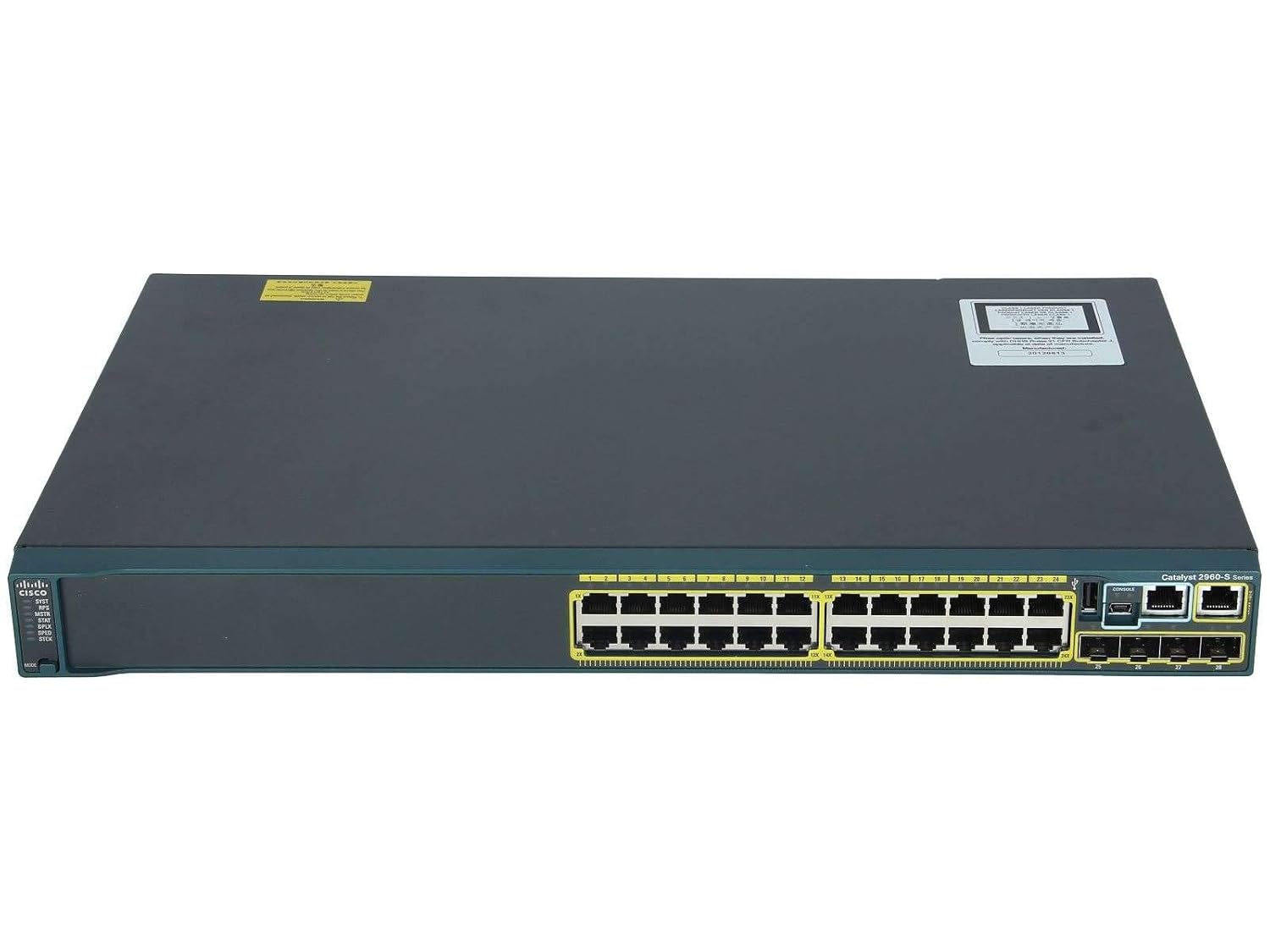 Cisco Catalyst WS-C2960S-24TS-L Ethernet Switch - 24 Port - 5 Slot - 24 ...