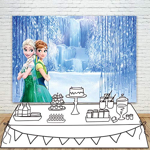 Photography Background 3x5ft Frozen Theme Photo Backdrop for - Want It All