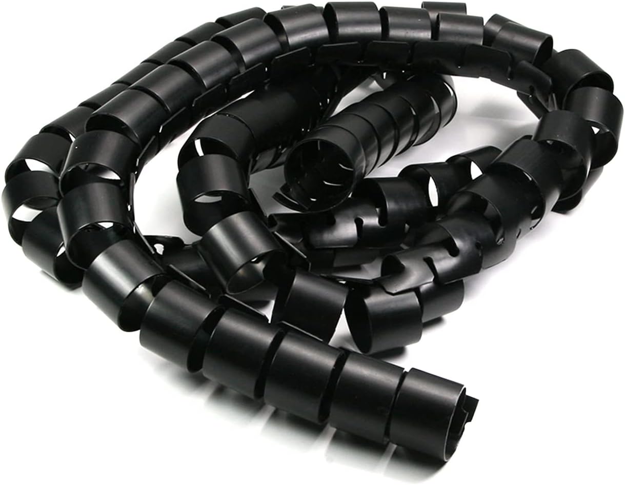 Amazon.com: Othmro 1Pcs Spiral Cable Wrap Spiral Wire Wrap Cord for ...