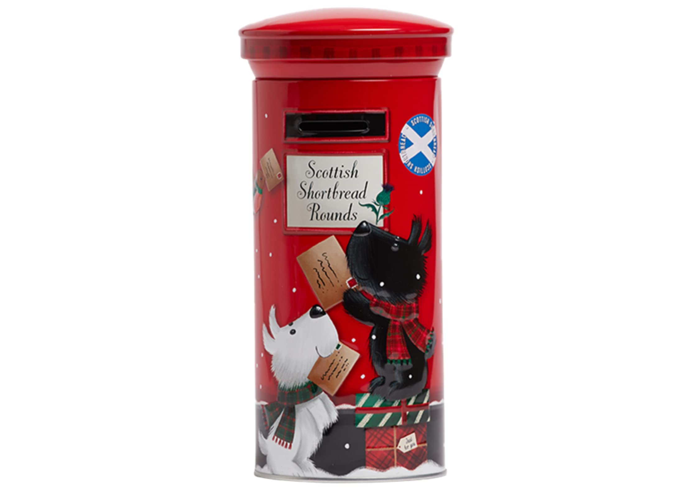 Shortbread Biscuits Tin - Shortbread Selection Christmas Biscuits In ...