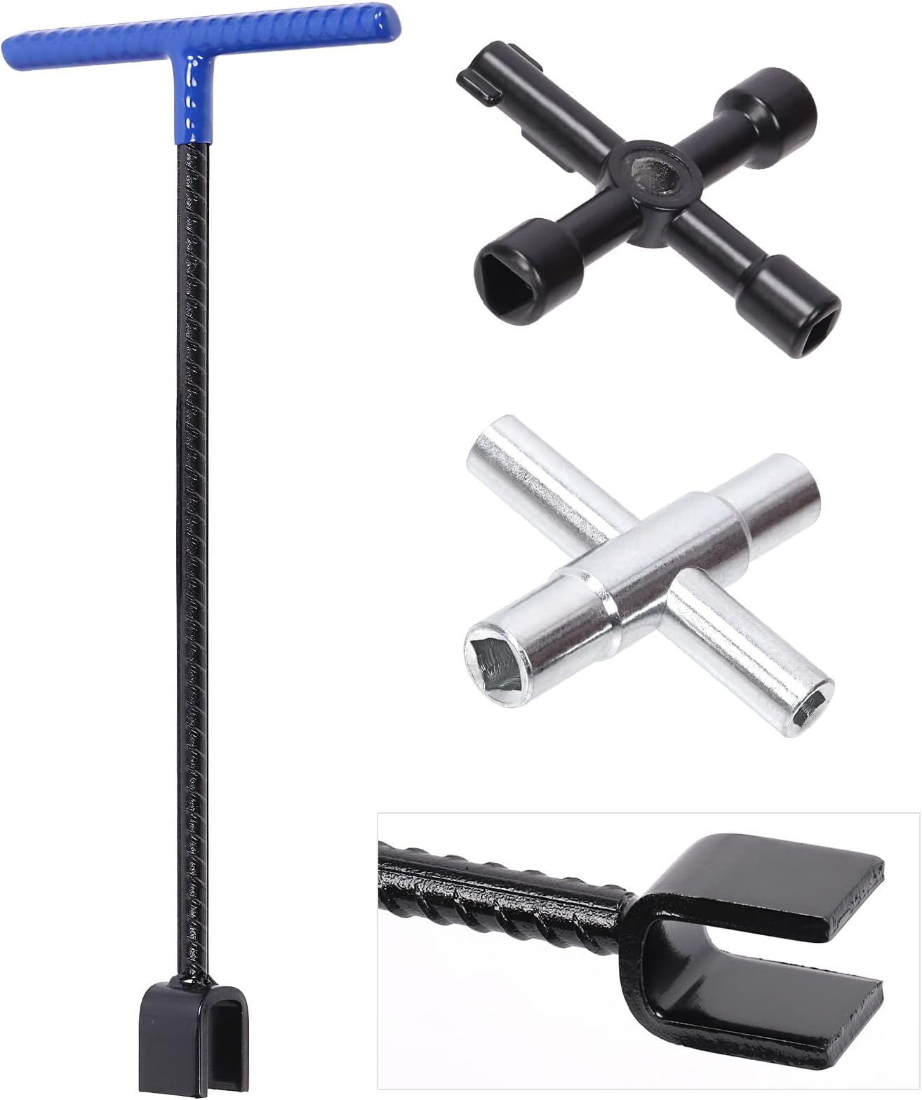 Unibos | Universal Stopcock Key | Long T-Handle Drain Stopcock | Water ...