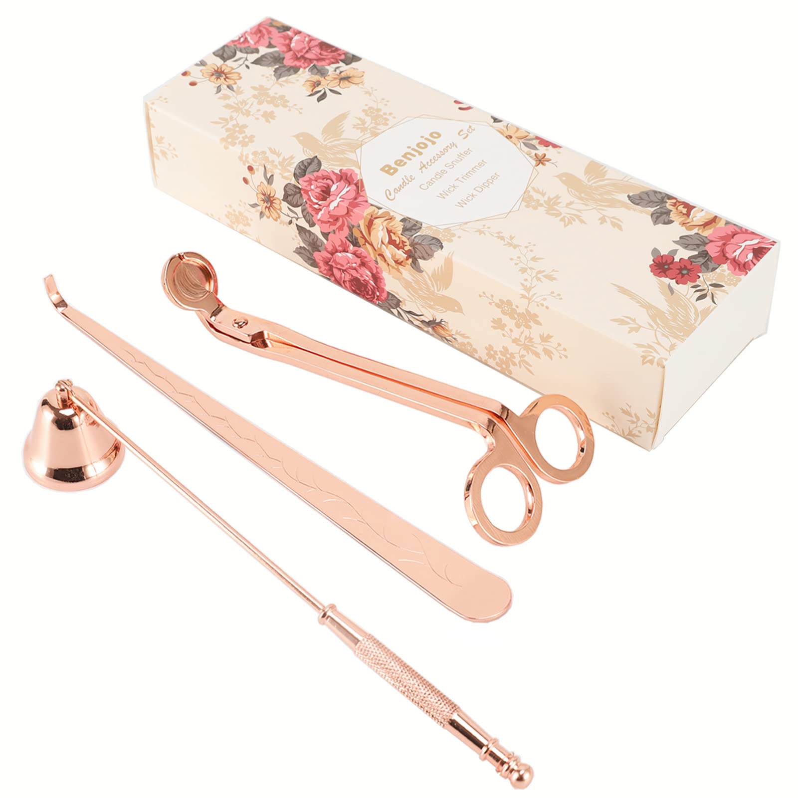 Amazon.com: Candle Wick Trimmer Set - Wick Trimmer, Candle Snuffer ...