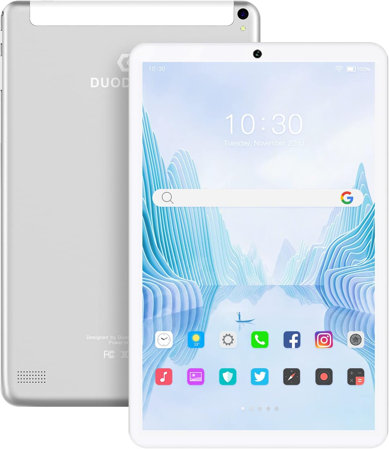 DUODUOGO Tablet 10 Pollici Android 10.0 Pie Tablets 4GB RAM+64GB ROM,4G ...