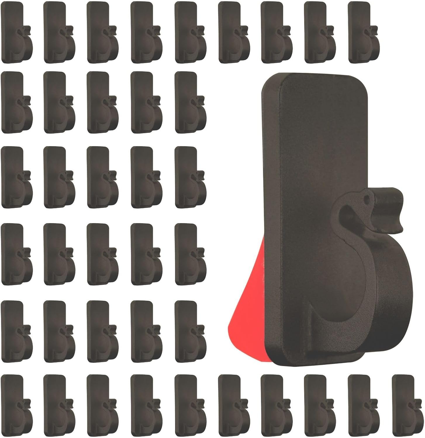 Amazon.com: glowhitch Adhesive Hooks for Outdoor String Light, Cable ...