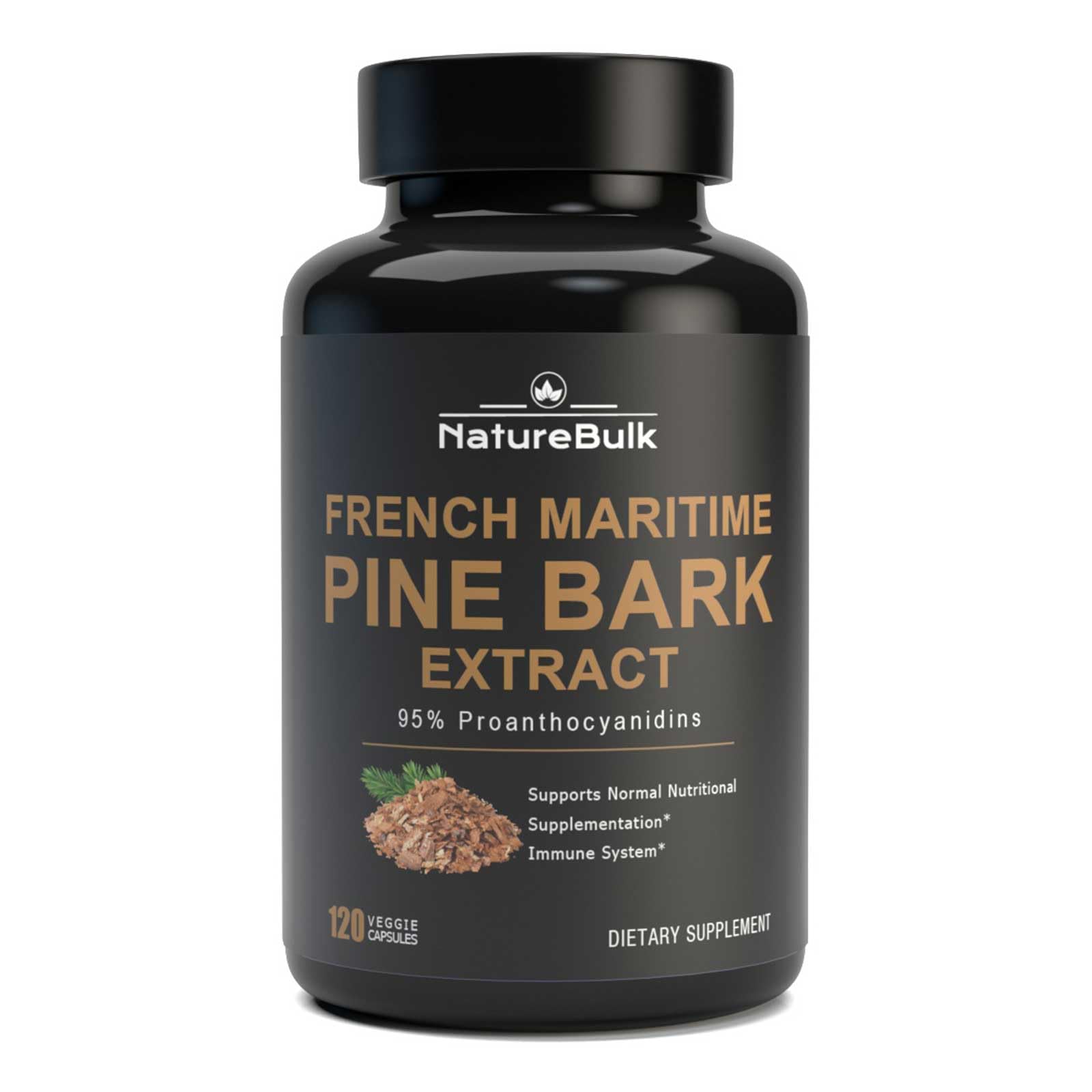 Amazon.com: NATUREBULK French Maritime Pine Bark Extract 500 mg, 95% ...