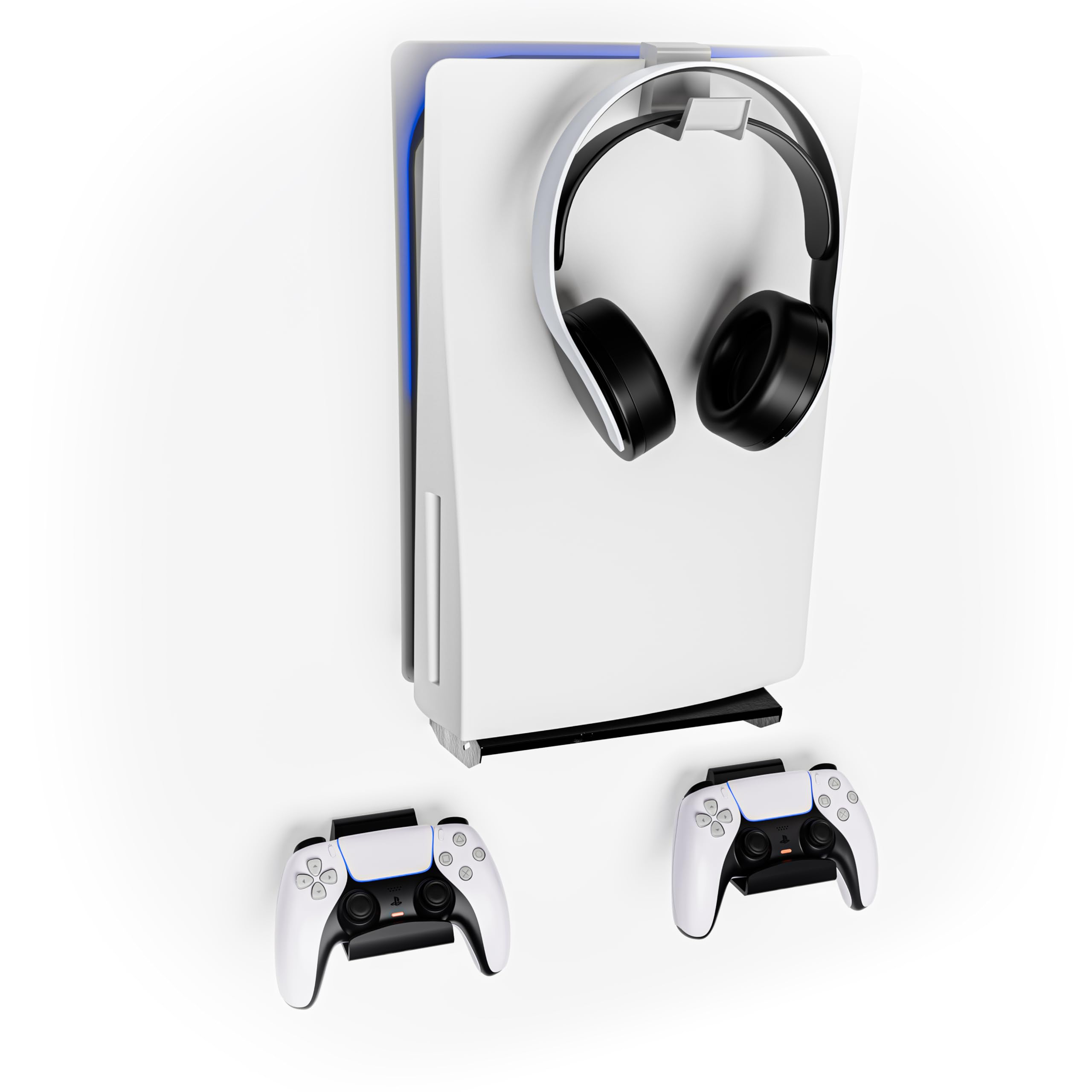 Amazon.com: ADZ PS5 Wall Mount Kit with Controller Holders Compatible ...