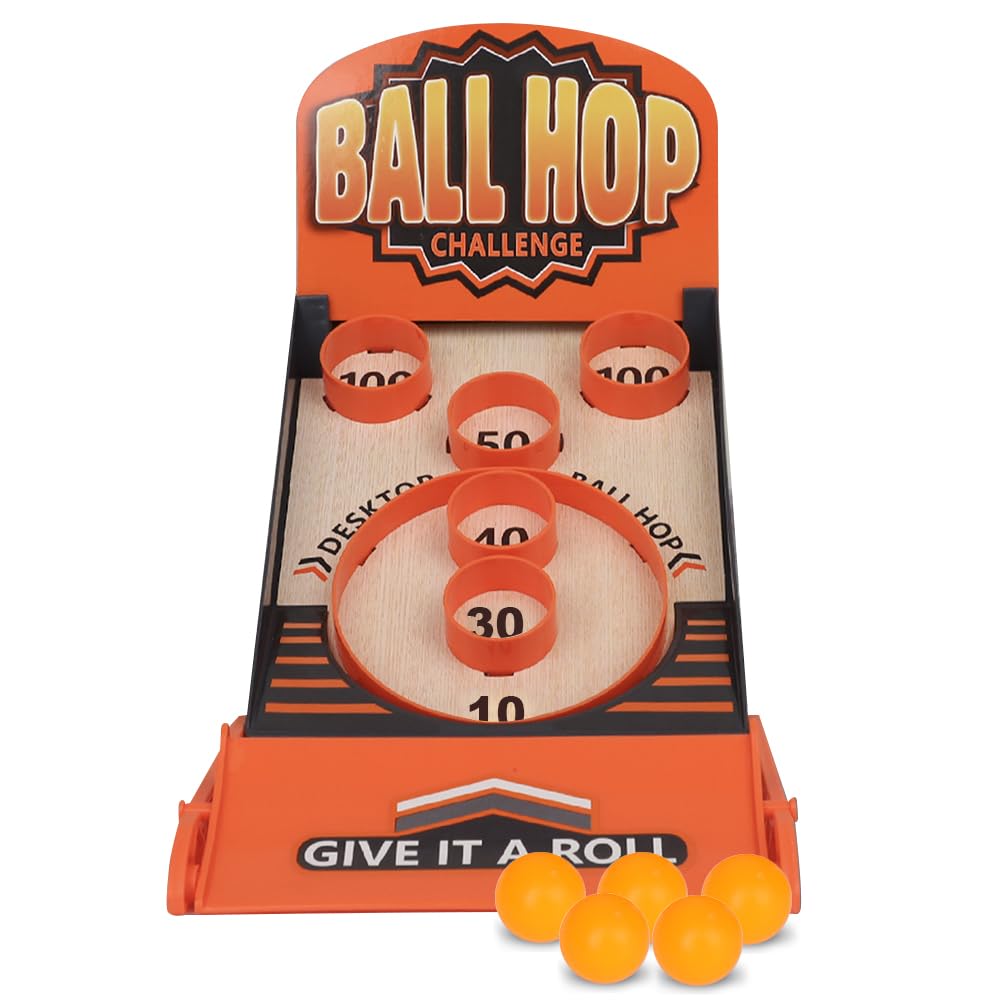 Amazon.com: Point Games Ball Hop Game - Collapsible Arcade Games - Solo ...