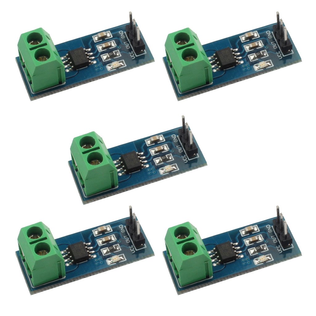 DAOKI 5Pcs ACS712 5A Range Current Sensor Module for Arduino : Amazon ...