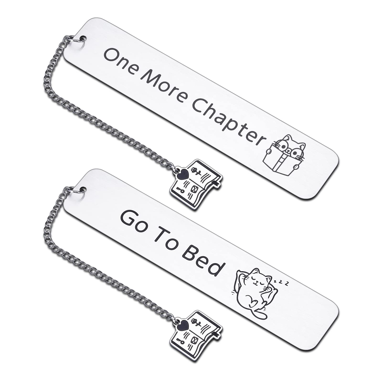Amazon.com: Bookmarks for Book Lovers Women and Men, Funny Reader Gifts ...