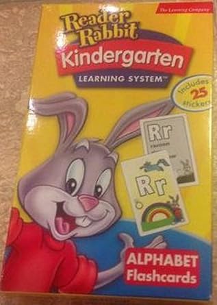 Amazon.com: Reader Rabbit Kindergarten Learning System (Alphabet ...