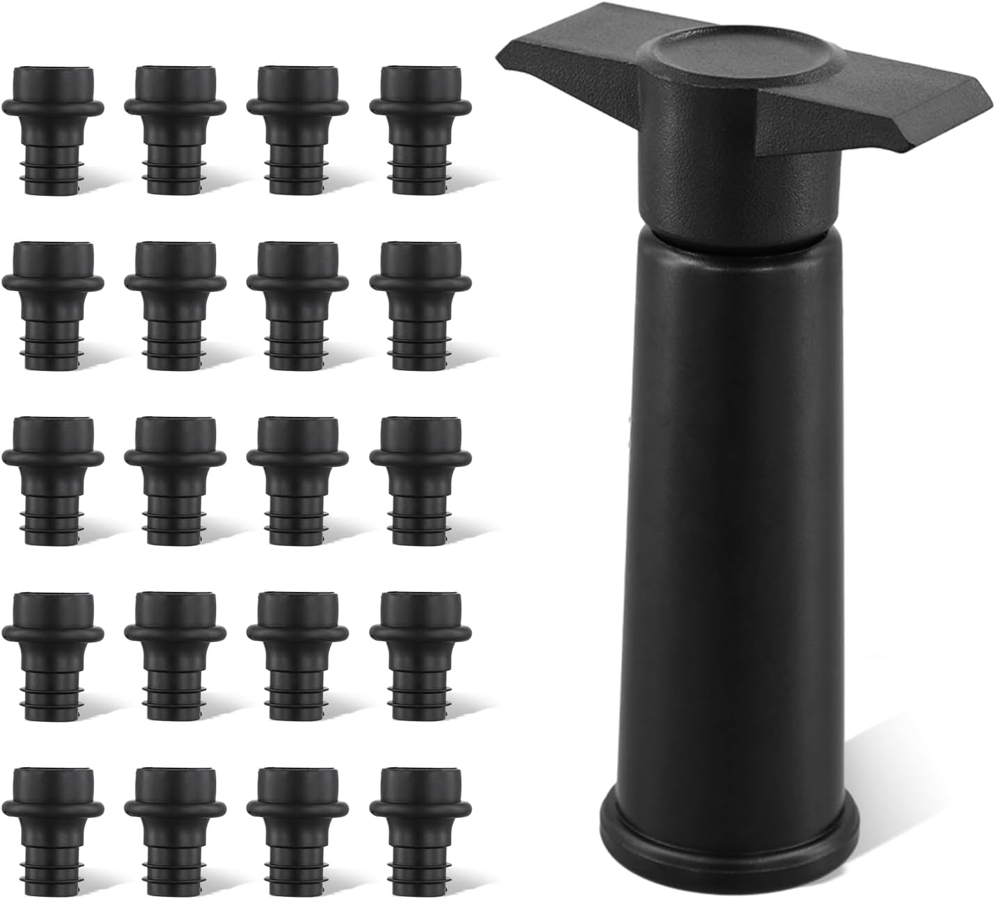 Amazon.com: Wine Saver Vacuum Pump with 4 Wine Stoppers, Wine Bottle ...