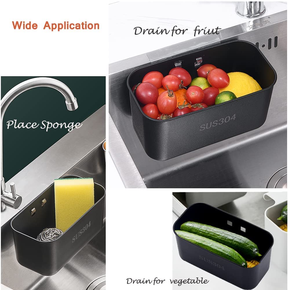 Snapklik.com : Multifunction Sink Strainer Kitchen Food Catcher Sink ...