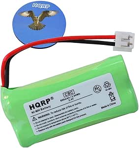 HQRP Phone Battery Compatible with AT&T Lucent BT8001 BT8300 BT184342 ...