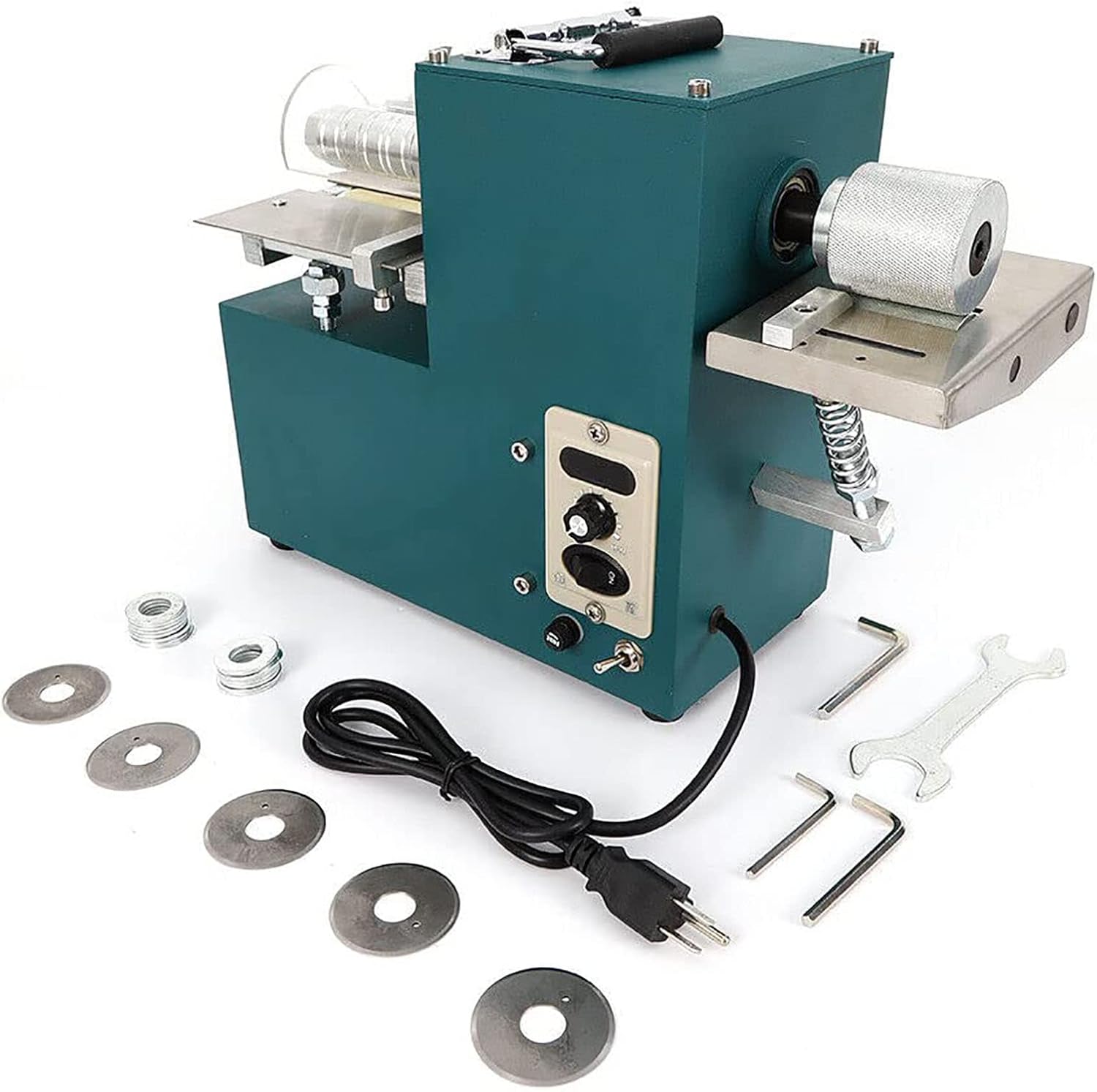 Amazon.co.jp: Electric Leather Slitter 1400r/min Leather Strip Cutting ...