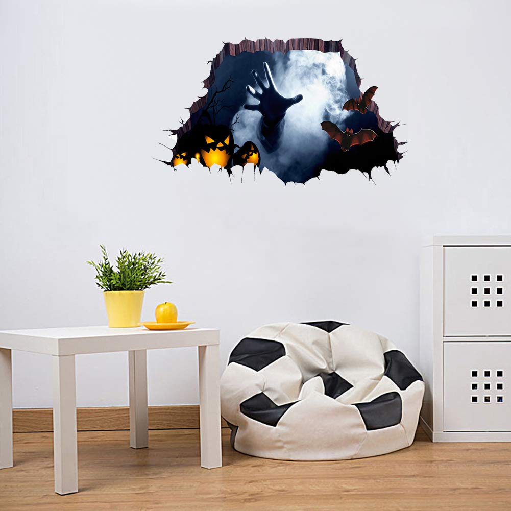 Snapklik.com : WMdecal Removable Horror Horrible Halloween Wall Decal ...