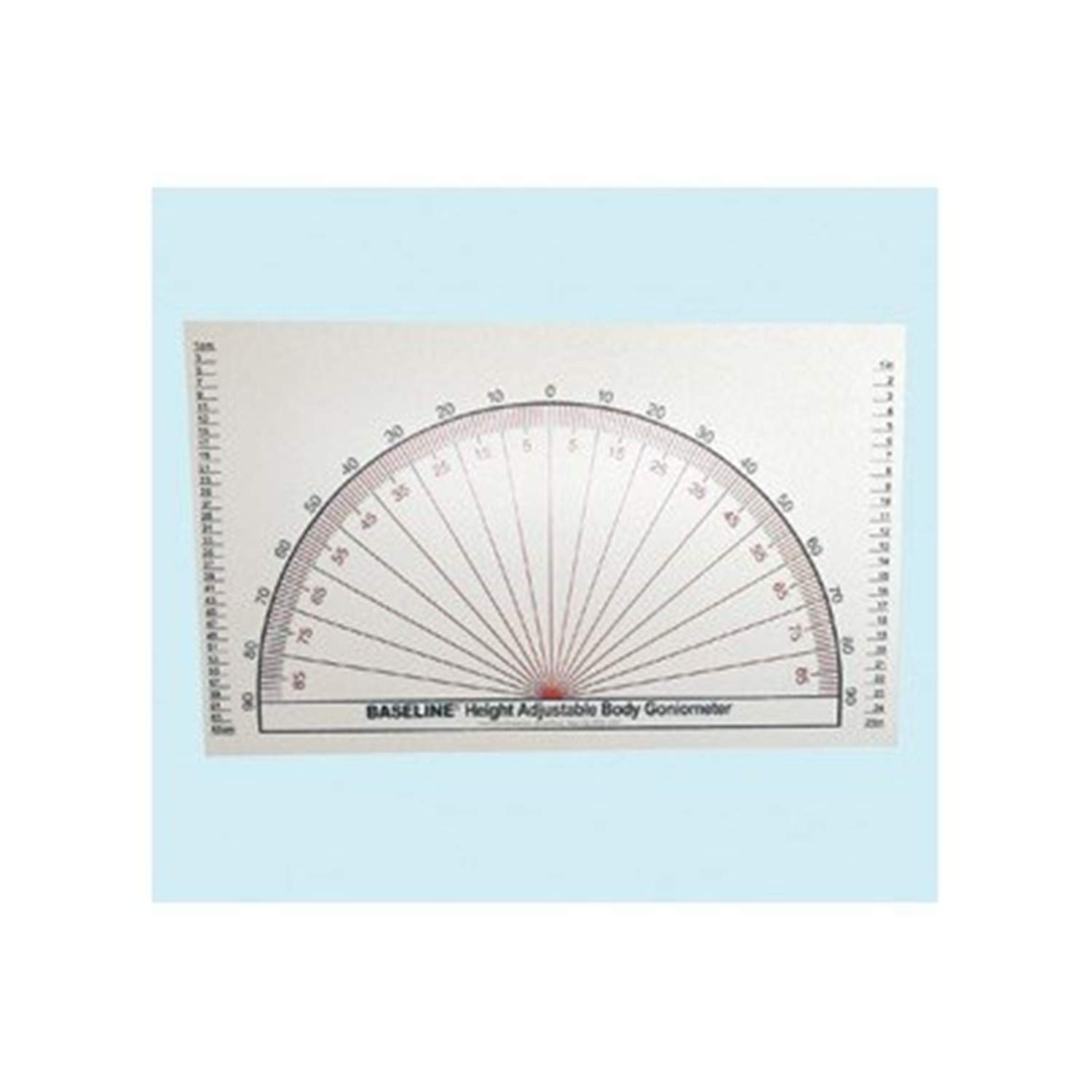 Baseline 12-1096 Adjustable Wall Goniometer: Therapy Test Kits: Amazon ...