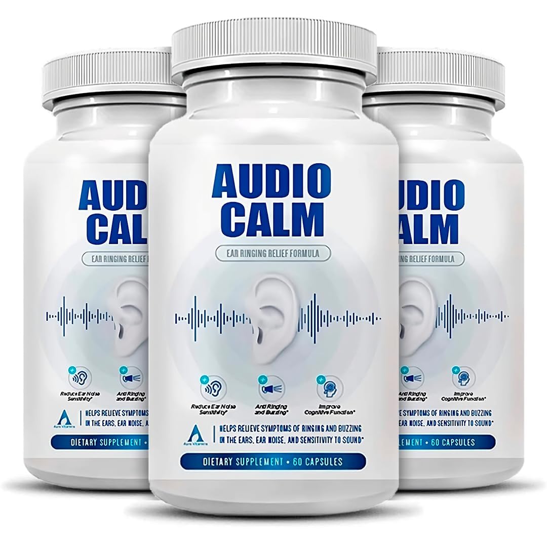 Buy Audio Calm - Tinnitus Supplement | Natural Stop Tinnitus Solution ...