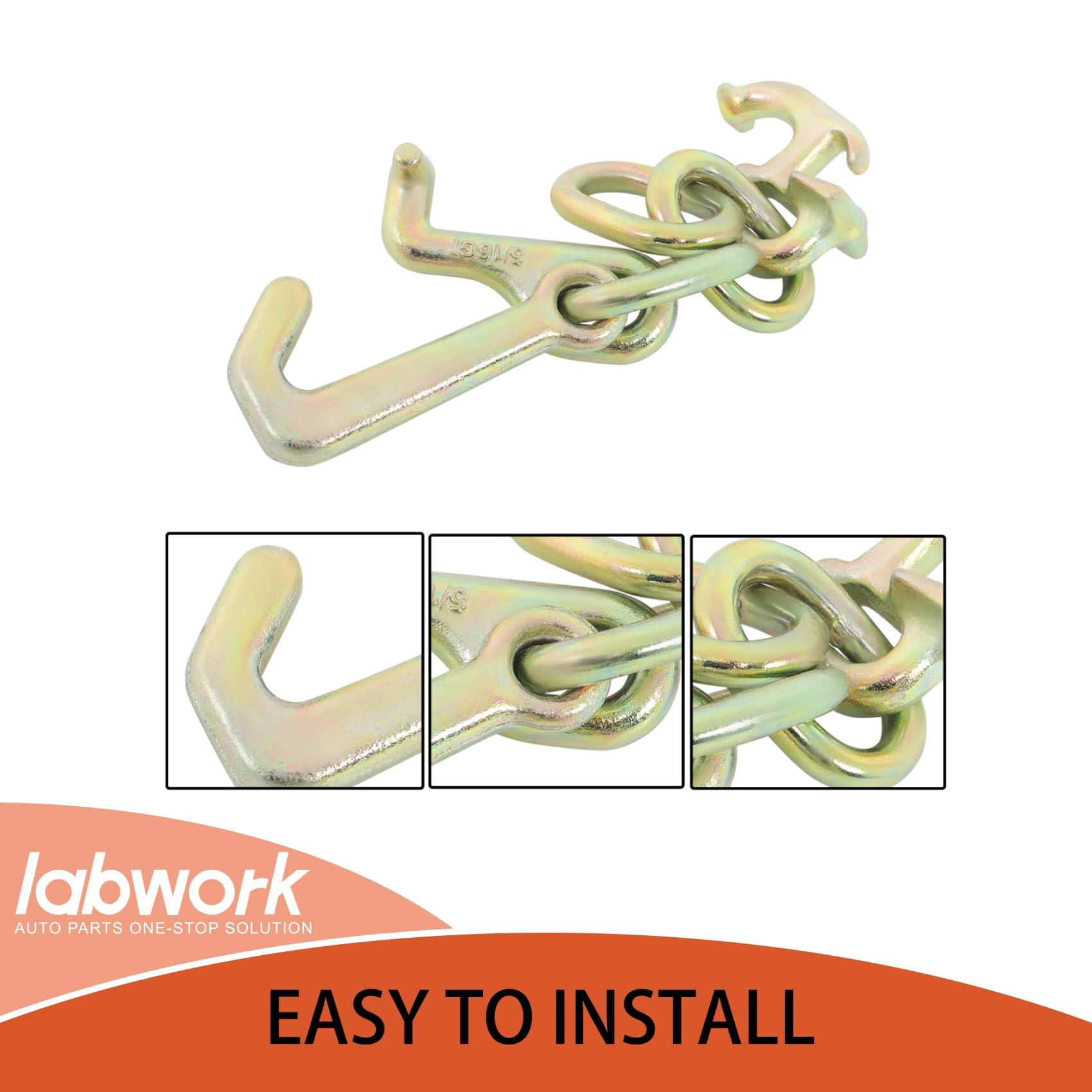 Snapklik.com : Labwork 4 Pack 5/16 RTJ Cluster Hooks Set G70 Heavy Duty ...