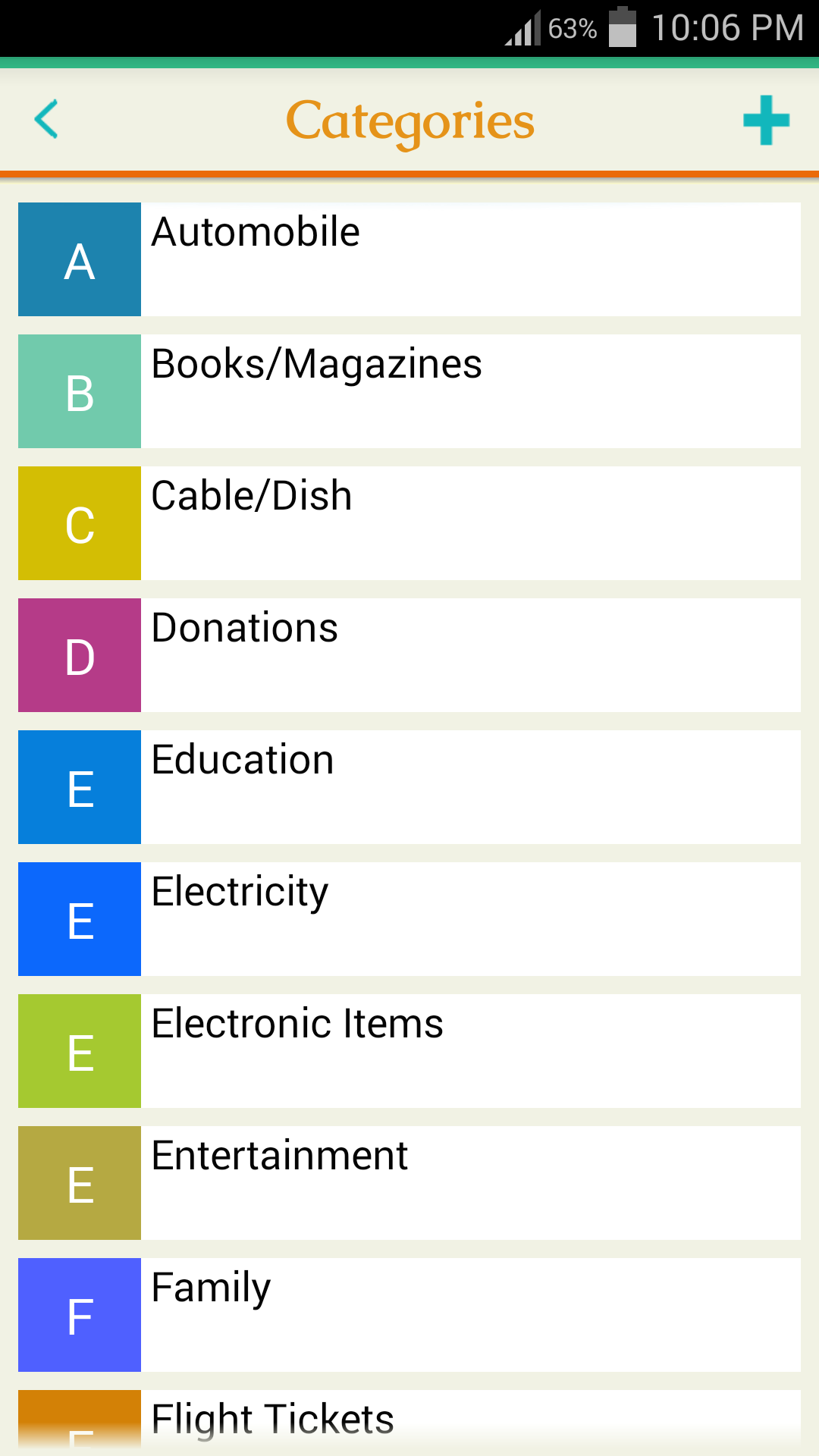 Bills Manager Free - App on Amazon Appstore