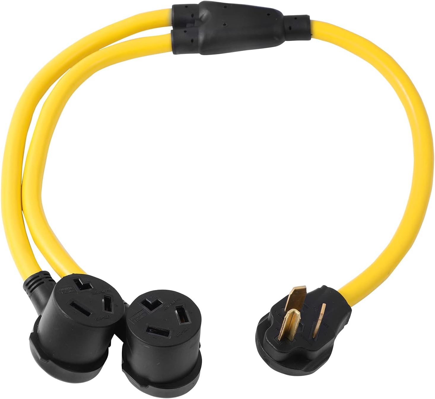 Amazon.com: DEALTUS Nema 10-30 Split Dryer Extension Cord, 3-Prong Male ...