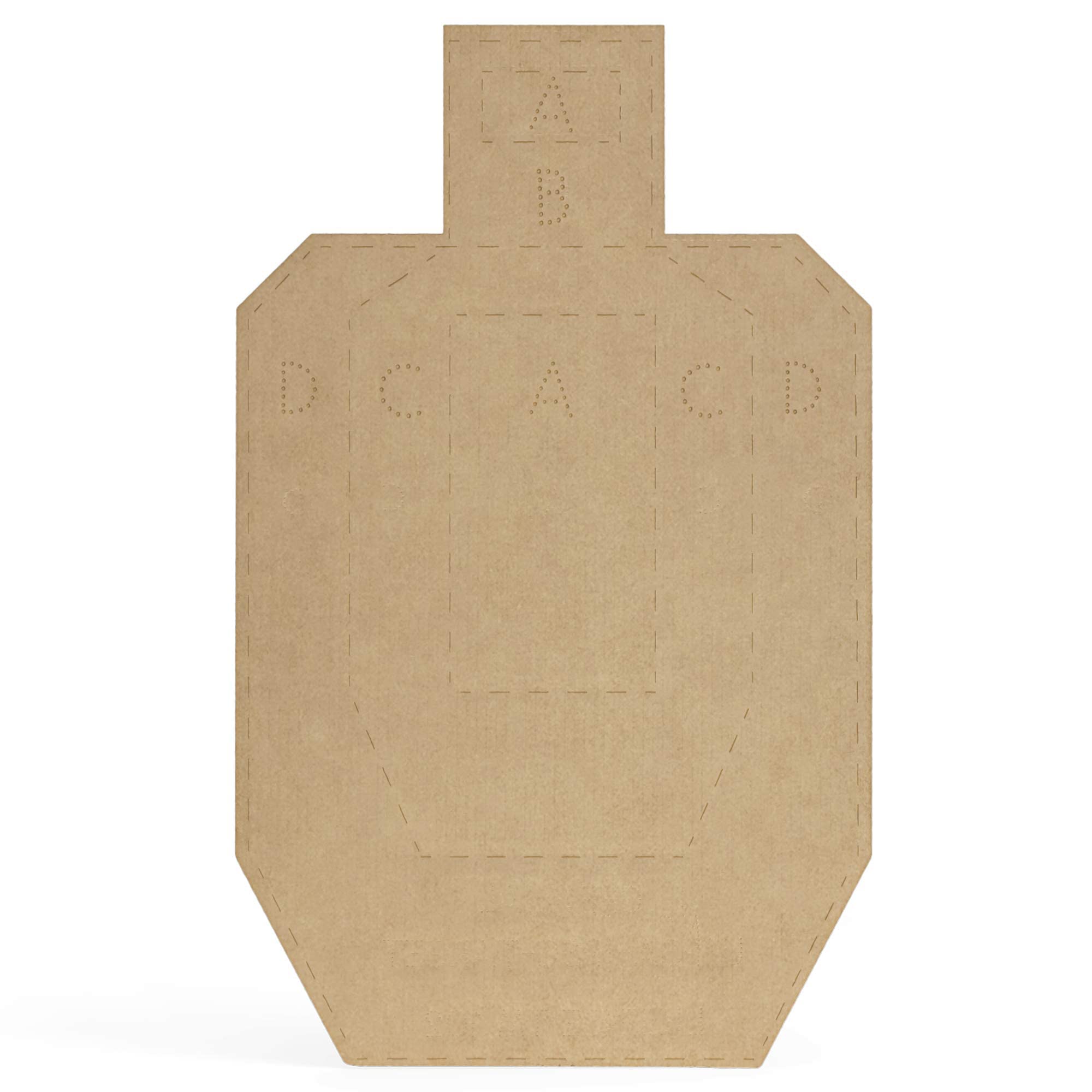Buy KRATE Tactical Cardboard Targets – Competition Paper Silhouette ...
