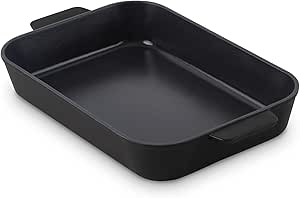 Amazon.com: Zakarian by Dash 9" X 13" Nonstick Cast Iron Baker, Rust Resistant, Oven Safe, Easy ...