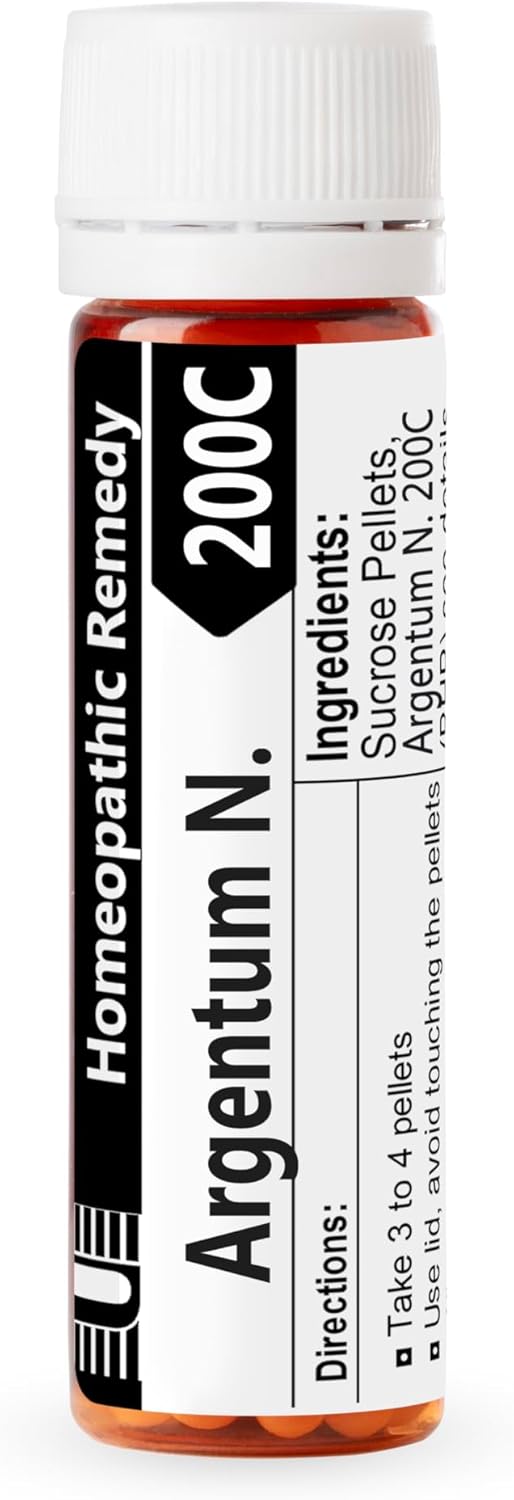 Amazon.com: Argentum Nitricum 200C Homeopathic Remedy 200 Pellets ...