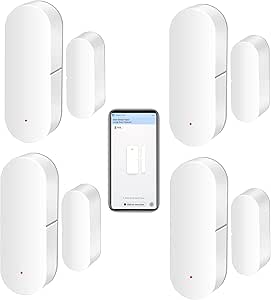 WiFi Door Sensor: Smart Door Open/Closed Detectors, Wireless Window ...