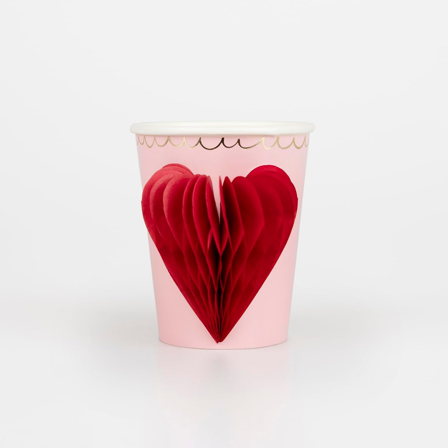 Amazon.com: Meri Meri Honeycomb Heart Cups (Pack of 8) : Home & Kitchen