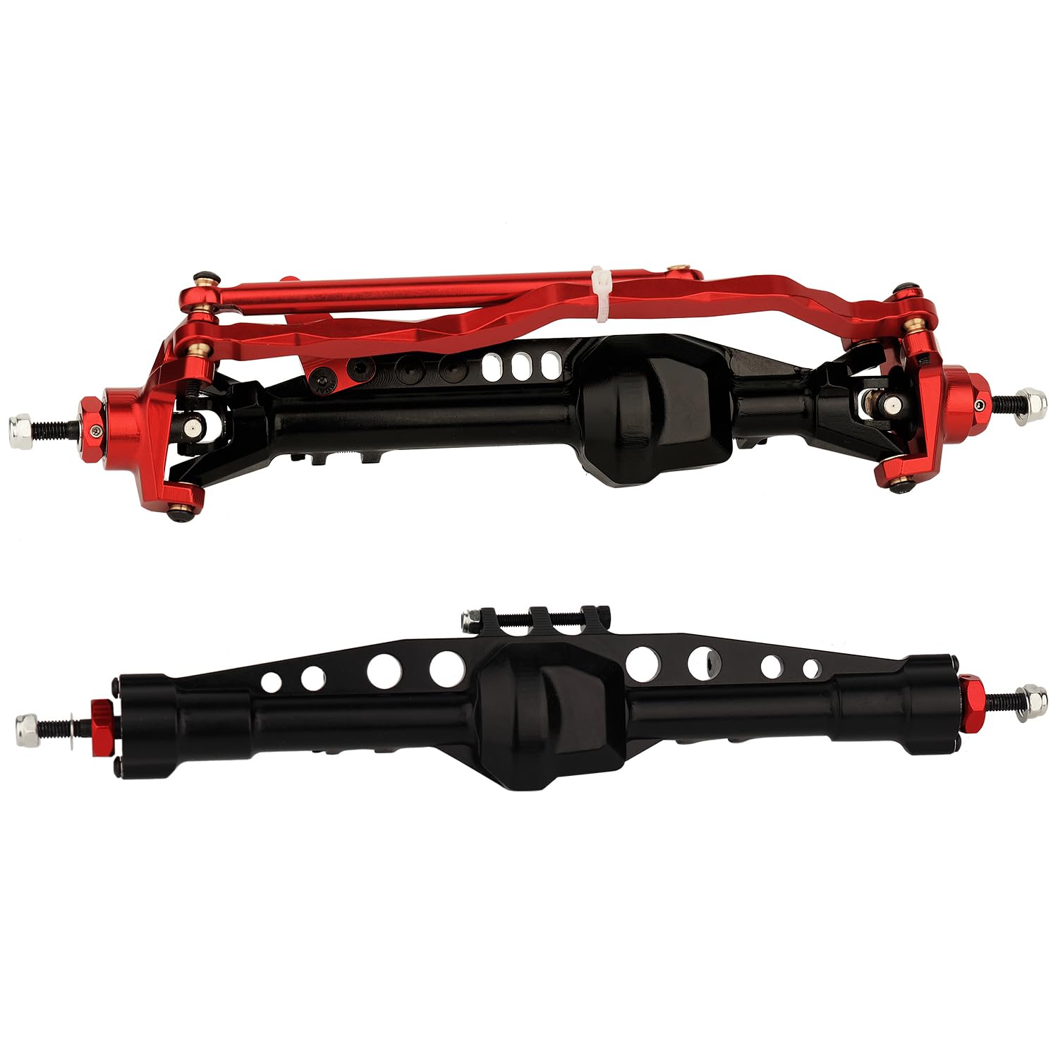 Amazon.com: ZXYRC Integrated CNC SCX10 III AR45 Straight Axle for Axial ...