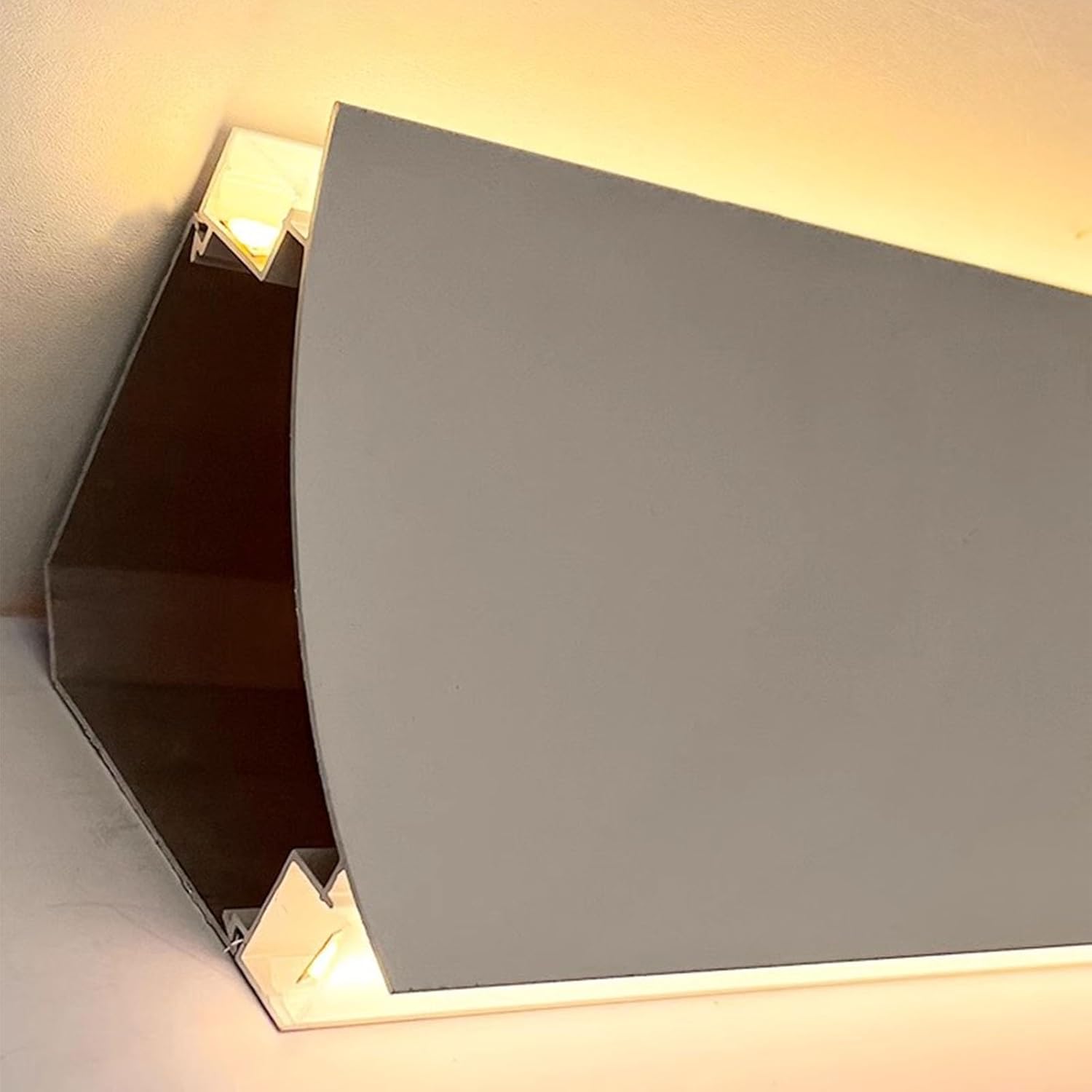 Amazon.com: Oracra Crown Moulding Ceiling Trim Molding with LED ...