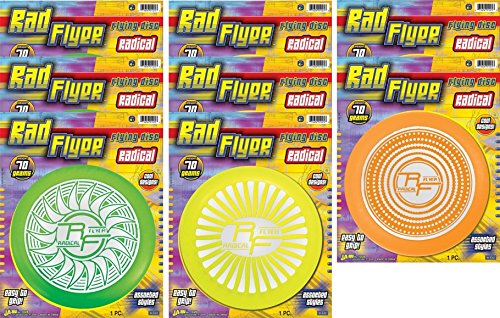 Buy Ja-Ru Rad Flyer Flying Disc Radical Party Favor Bundle, 70 g Online ...