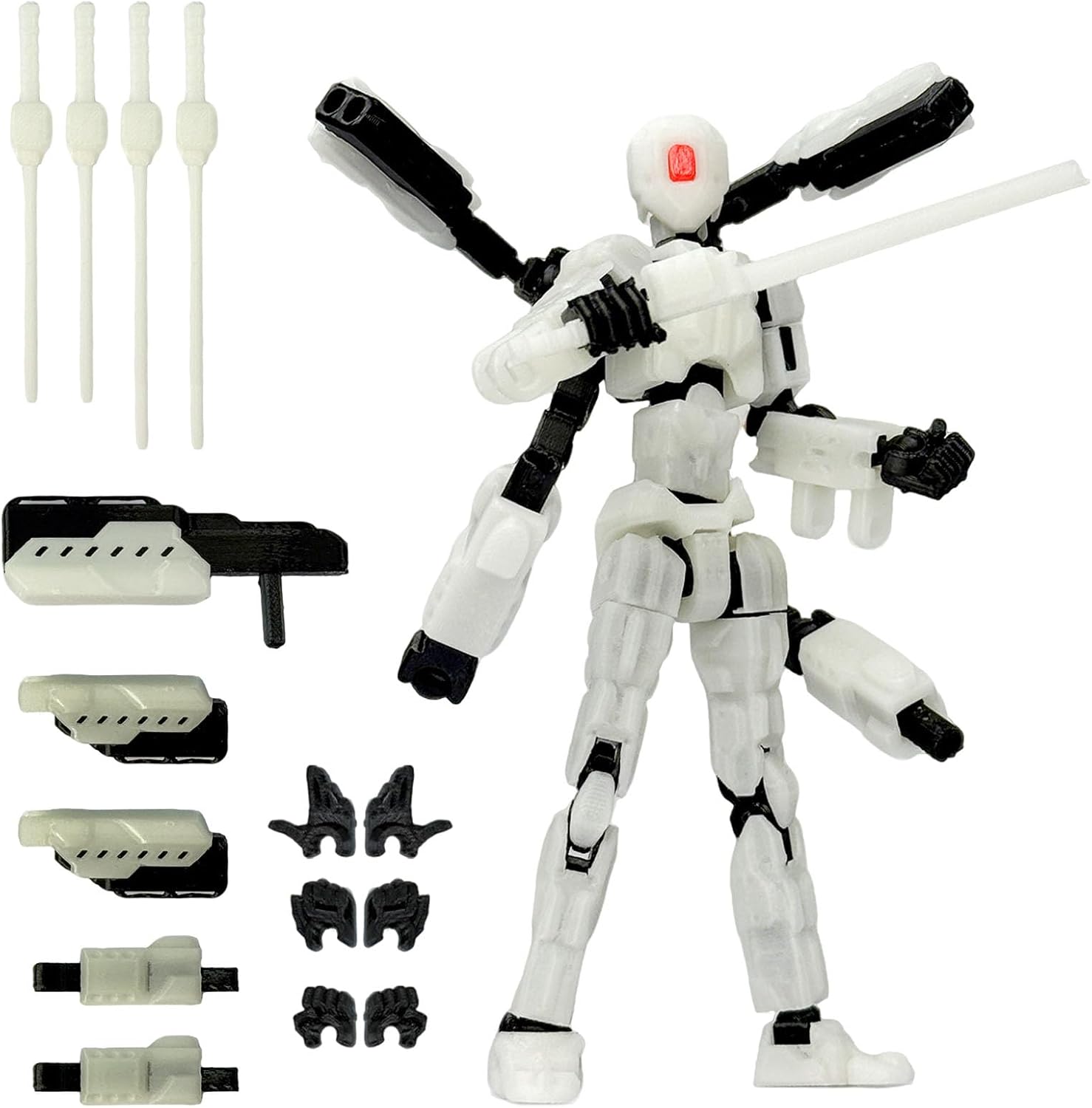 Amazon.com: Assembly Completed T13 Action Figure,T13 Robo 13 Action ...