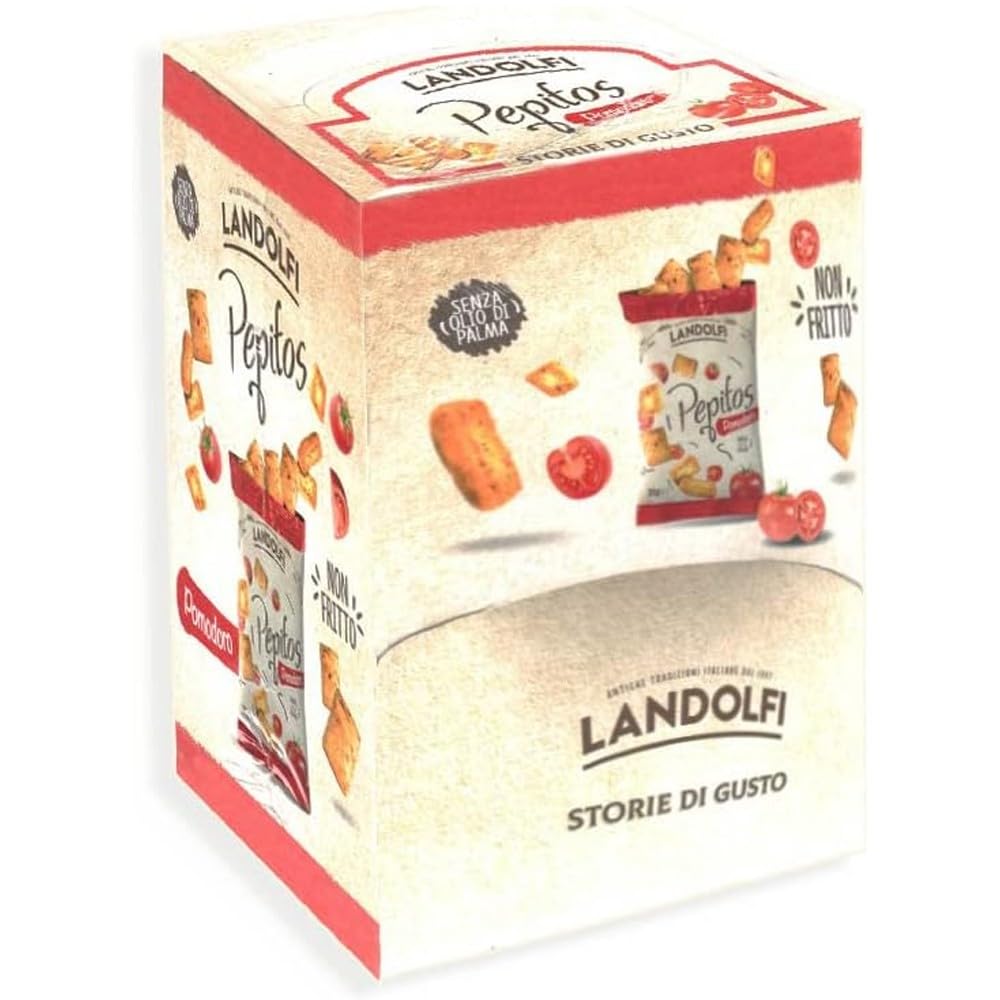 Tradizioni Landolfi Pepitos Gusto Pomodoro, Non Fritti, Box Snack ...