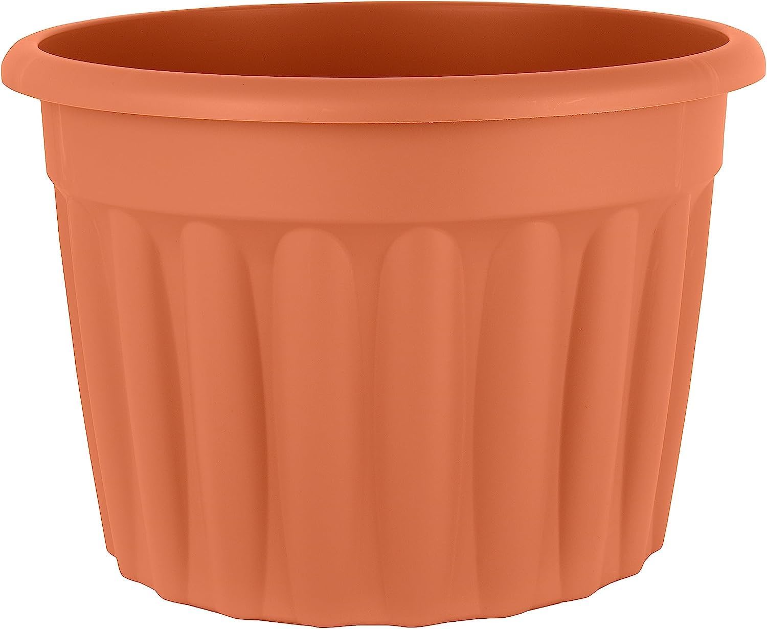 JMS we create smile 60cm Extra Large Plastic Plant Pot, 69L Litre Round ...