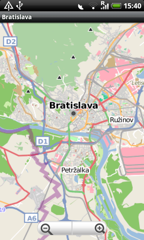 Bratislava City Map