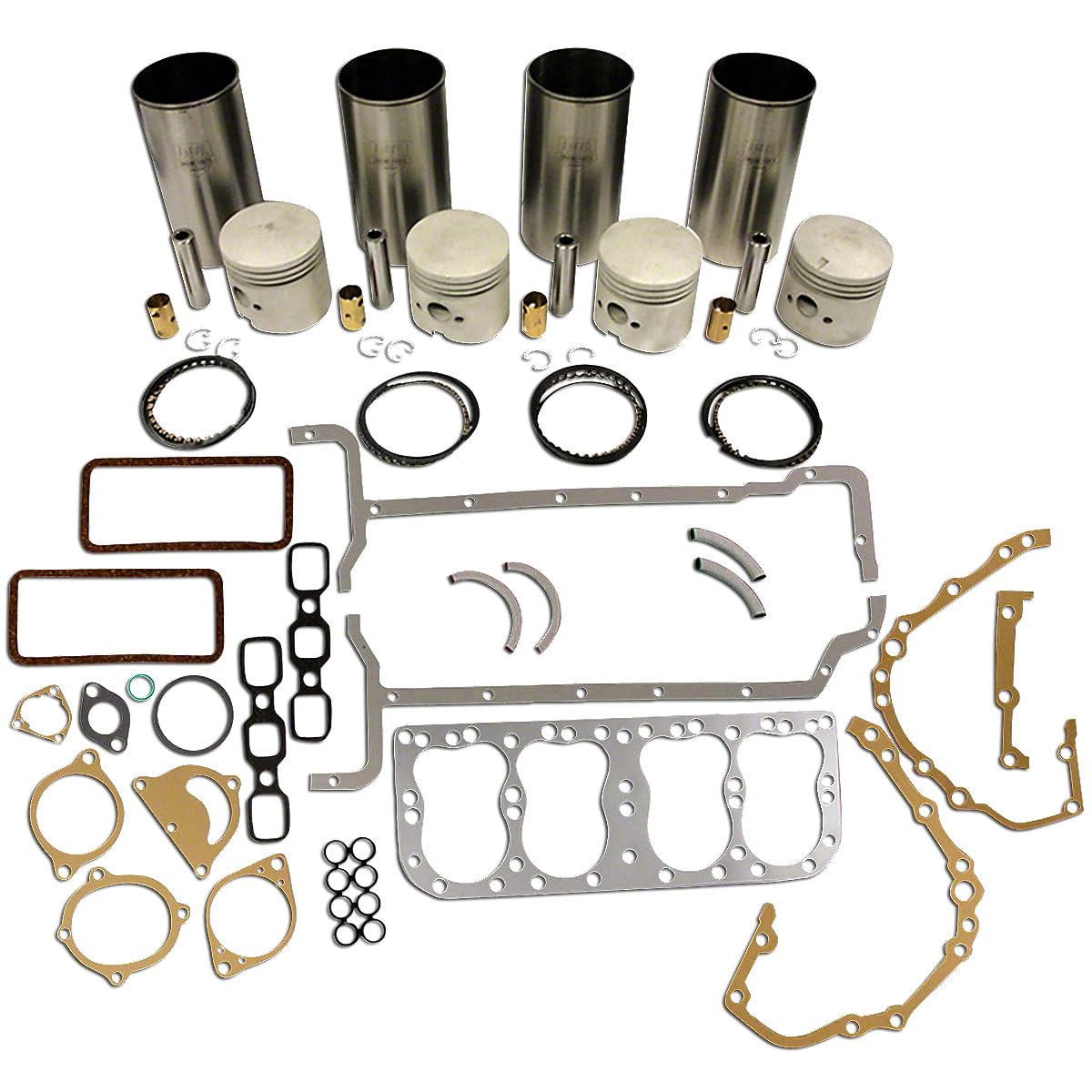 Amazon.com: Engine Rebuild Overhaul Kit Fits Ford 2N 8N 9N 1939-1952 ...